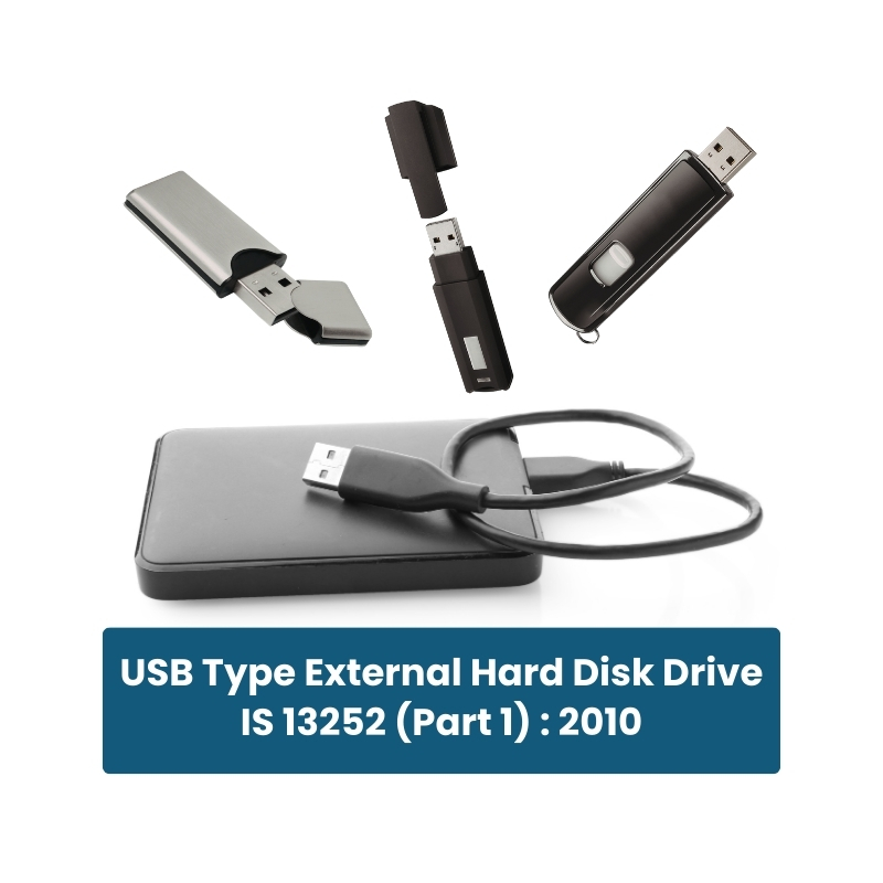 BIS Registration for USB Type External Hard Disk Drives – IS 13252 ...