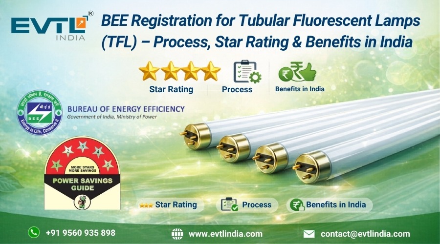 BEE Registration for Tubular Fluorescent Lamps (TFL) – Process, Star ...